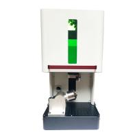 China Fiber Laser Engraving Machine 100x100mm Engraving Area 20W 30W 50W for sale