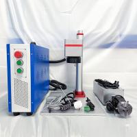 China Mopa Fiber Laser Color Marking Machine 20W 30W 50W Automated Loading Speed Engraving for sale