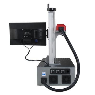 China Mopa Fiber Laser Color Marking Machine 20W 30W 50W for Colorful Marking Easy Operation for sale