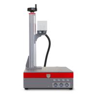 China 50W to 150W Bearing Fiber Laser Marking Machine for Gold Silver Copper Stainless Jewelry for sale