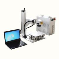 China 20W 30W 50W MOPA Fiber Laser Color Marking Machine No CNC Required Easy Operation for sale