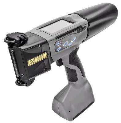 China Ricoh Print Head EBS Handjet EBS-260 Mobile Inkjet Printer 150mm Marking Area 20W Laser for sale