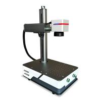China Portable Mini 20W 100W JPT Raycus Fiber Laser Engraving Machine for Guns Jewelry for sale