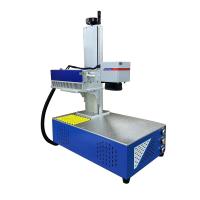 China Desktop Mini UV Laser Engraver 3W 5W Portable Marking Machine with CCD Camera for Battery Printing for sale