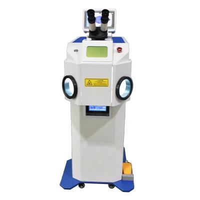 China 200W Gold Silver Jewelry Laser Welding Machine 0.1-20ms Pulse Width Easy Operation for sale