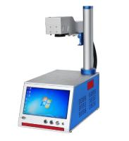 China Desktop Portable Mini MOPA UV Fiber Laser Marking Machine 20W 30W for Automated Loading Machinery Repair Shops for sale