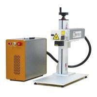 China 20W 30W MOPA Fiber Laser Color Marking Machine for Metal and Nonmetal Materials for sale