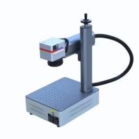 China Fiber Laser Engraving Machine 20W 30W 50W for Metal Acrylic Jewelry Plastic for sale