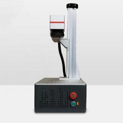 China Compact 20W Fiber Laser Marking Machine JPT Source 110x110mm Air Cooled for Metal for sale