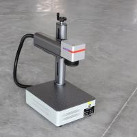 China Portable Fiber Laser Engraving Machine 20W 30W 50W JPT Raycus MOPA for Metal Jewelry Guns for sale