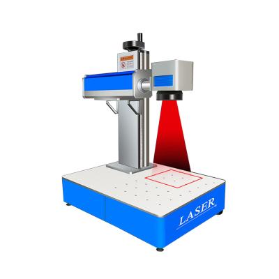 China 20W 30W 50W Raycus Fiber Laser Marking Machine for Metal Stainless Steel Gantry Type for sale