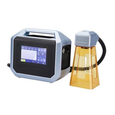 China Portable Fiber Laser Marker 20W 30W Handheld Marking Machine 0.001mm Accuracy 1064nm for sale