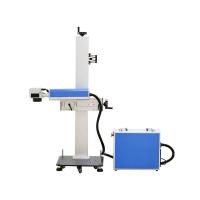China Fiber Optic CO2 UV Laser Engraving Machine 20W 30W 50W for Online Flight Marking for sale