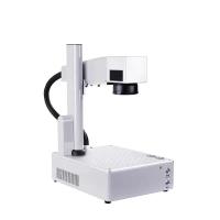 China 20W 30W Enclosed Fiber Laser Marking Machine for Jewelry 1064nm Air Cooling for sale