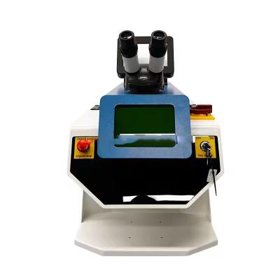 China Desktop 200W Handheld Soldering Laser Jewelry Welding Machine 300J Single Pulse Energy for sale