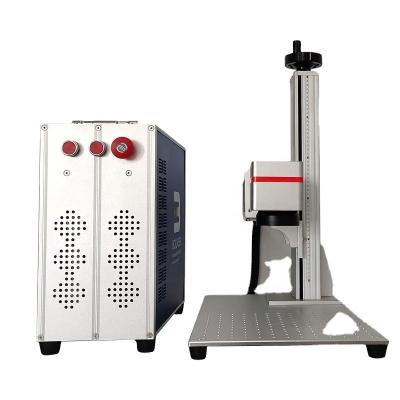 China Portable Small Fiber Laser Marking Machine 20W 30W 50W 100W for Metal Max Raycus JPT CNC Desktop for sale