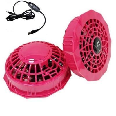 China Green Blade Cooling Fan Jacket 5~15H Continuous Working Time for sale