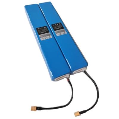 China Custom 18650 Li Ion Battery Pack 13S3P 48 Volt 9.6Ah Electric Scooter Battery 3200mAh Cell for sale