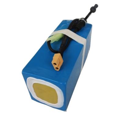 China 36V 9Ah E Bike Lithium Battery Pack 18650 10S3P DC5521 Charging Connector for Electric Scooter for sale