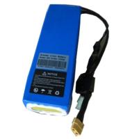 China 36V 10.4Ah 18650 Battery Pack 10S4P 2600mAh Lithium Ion with XT60 for E Scooter for sale