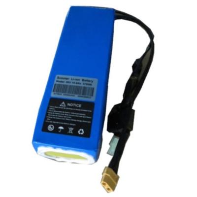 China 36V 10.4Ah 18650 Battery Pack 10S4P 2600mAh Lithium Ion with XT60 for E Scooter for sale