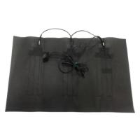 China Carbon Fiber Heating Pad 31x49cm Rechargeable Micro USB 3 Temperature Levels for Seat Cushion for sale