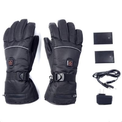 China Anti Slip Heated Gloves PU Leather Composite Fiber 3.7V 4000mAh Battery 38-55C for sale