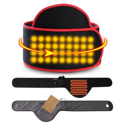 China 10000mAh Rechargeable Heated Waist Belt 108x28cm USB 5V Uterus Warmer for sale
