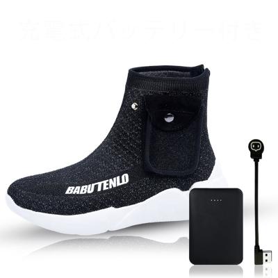 China 5V Graphene Heated Snow Boots with 5000mAh Rechargeable Battery Unisex Winter for sale