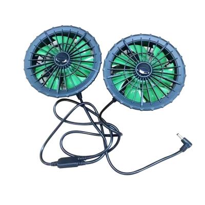China Plastic Jacket Cooling Fan 40DB 7.4V for Outdoor Summer Wear for sale