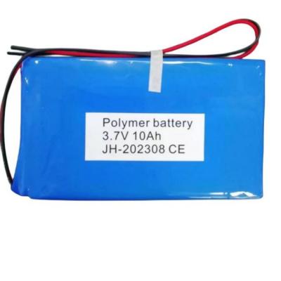 China 3.7V 10Ah Polymer Battery Pack 37Wh 5A Rate 1S2P for Tracking Device for sale