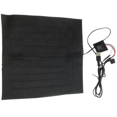 China 24 X 24cm Pillow Heating Pad With Switch And Usb Straight Angle for sale