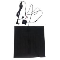China Custom 24x24cm Heated Pillow Pad 5V USB Bend Head Heating Element for Clothing for sale