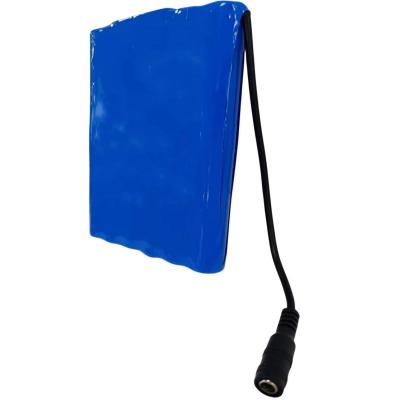 China Slim 18650 Battery Pack 6S2P 22.2V 5Ah with DC 5.5x2.1mm Connector BMS for sale