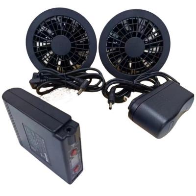 China Japan Jacket Cooling Fan Battery Set 7.4V 5200mAh Black PSE Certified for sale