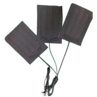China Far Infrared Clothes Heating Pads 3 in 1 5V USB Heater Sheet for Jacket 12x18cm for sale
