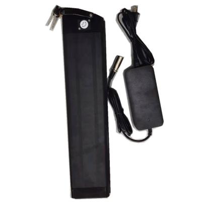 China Silver Fish Lithium Battery 48V 25Ah 630mm for E Bike with Charger for sale