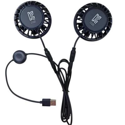 China KC Small Fan Jacket Cooling Fan 25mm Thickness 5V USB for Pants for sale