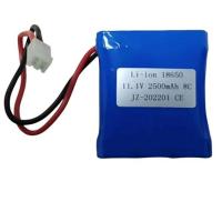 China 18650 Li Ion Battery Pack 3S1P 2500mAh 11.1V 8C High Discharge for Medical Device for sale