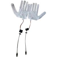 China 5V USB Gloves Heating Pad Three Level Temperature Adjustable 38-55℃ Custom Size for sale