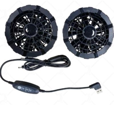 China HADYFAN 105mm Cooling Jacket Fan with Japanese Brush Motor 5V USB Adjustable Speed for sale