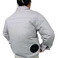 China Summer Workerwear Fan Jacket 100% Cotton Long Sleeve with 10000mAh Power Bank for Welder for sale