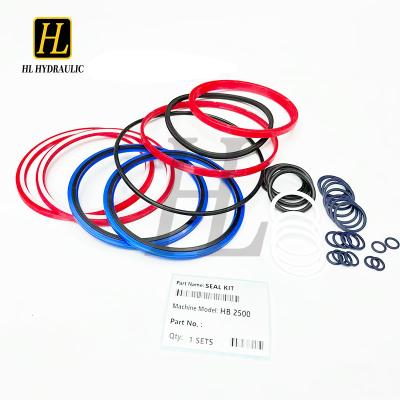 China ATLAS COPCO HB2500 Hydraulic Breaker Seal Kit NBR PU PTFE 0.45kg Oil Heat Resistant for sale