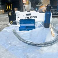 China HL530 Hydraulic Breaker Hammer 53mm Chisel Silenced Box Type for 2.5-4.5 Ton Excavator for sale