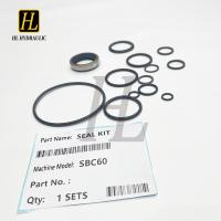 China ATLAS COPCO SBC60 Hydraulic Breaker Seal Kit NBR PU PTFE 0.45kg Repair Kit for sale