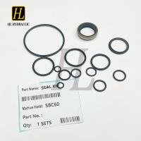 China ATLAS COPCO SBC60 Hydraulic Breaker Seal Kit NBR PU PTFE 0.45kg Repair Kit for sale