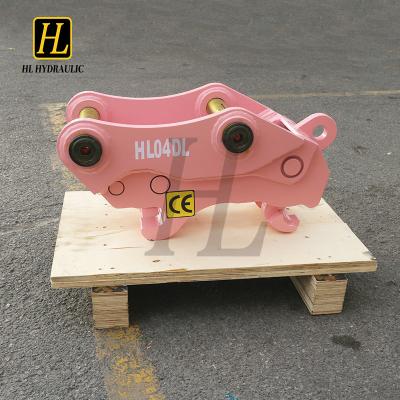 China Durable HL04DL Excavator Hydraulic Quick Coupler With Hydraulic Locking System for sale