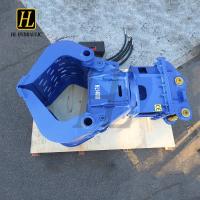 China 5 - 9 Ton Excavator Hydraulic Sorting Grapple Durable High Strength Steel Construction for sale