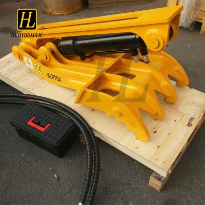 China HLPT04 Hydraulic Power Thumb for 5-9 Ton Excavator 210 kg 180 Bar Gripping Control for sale