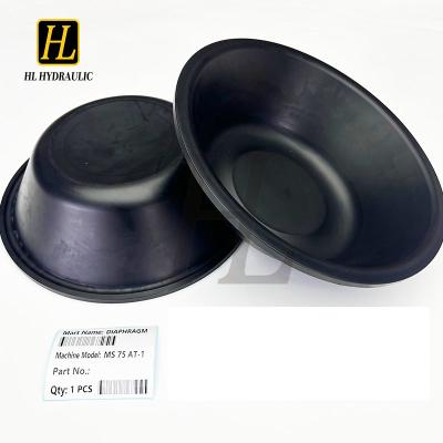 China MSB MS75 AT-1 HNBR Diaphragm Membrane 85-125Mpa Hydraulic Hammer Spare Parts for sale
